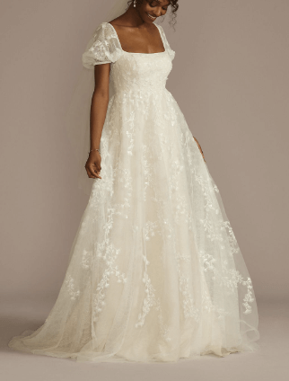 Fancy Net Gown Design 2024 - Meena Boutique