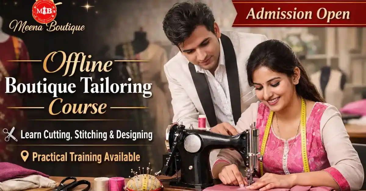 Best offline boutique Tailoring courses & Sewing Classes Near Me in ...
